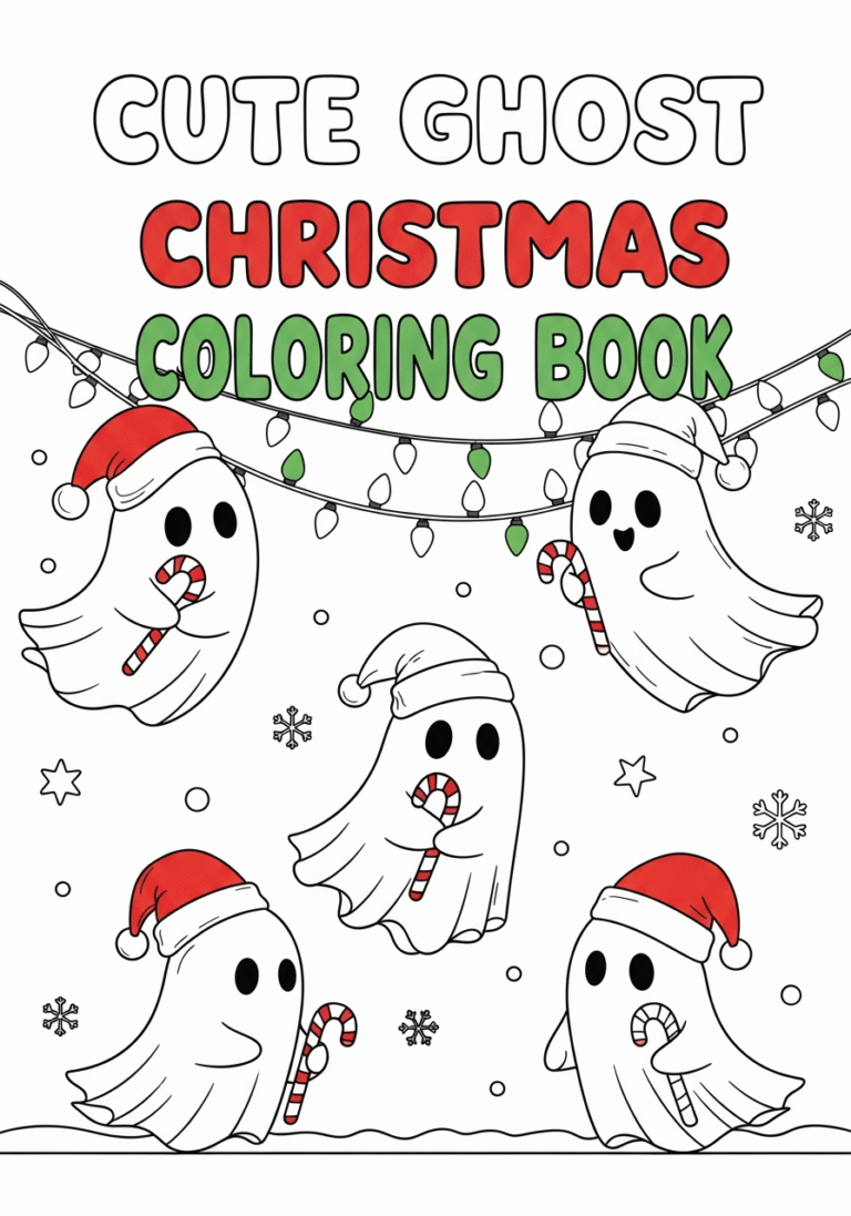 🎄 Christmas Coloring Bundle for Kids – 500+ Holiday Pages (Instant ...