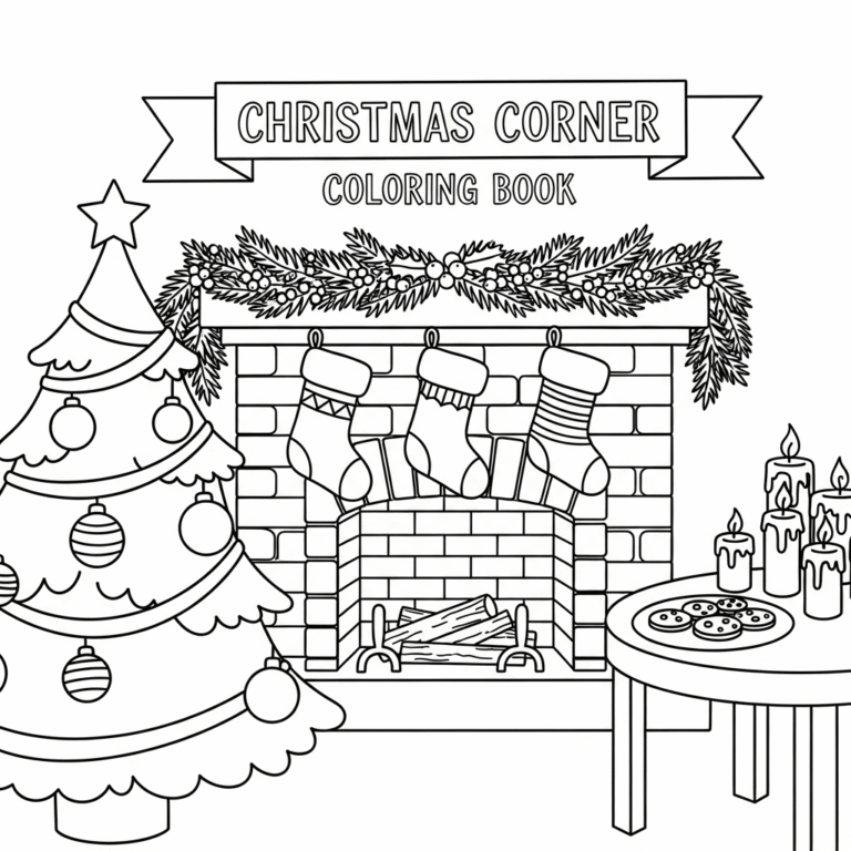 🎄 Christmas Coloring Bundle for Kids – 500+ Holiday Pages (Instant ...
